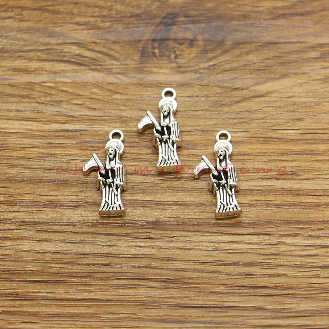 15pcs Zombie Charm Gothic Charm Antique Silver Tone 11x24mm Cf4142 - Etsy