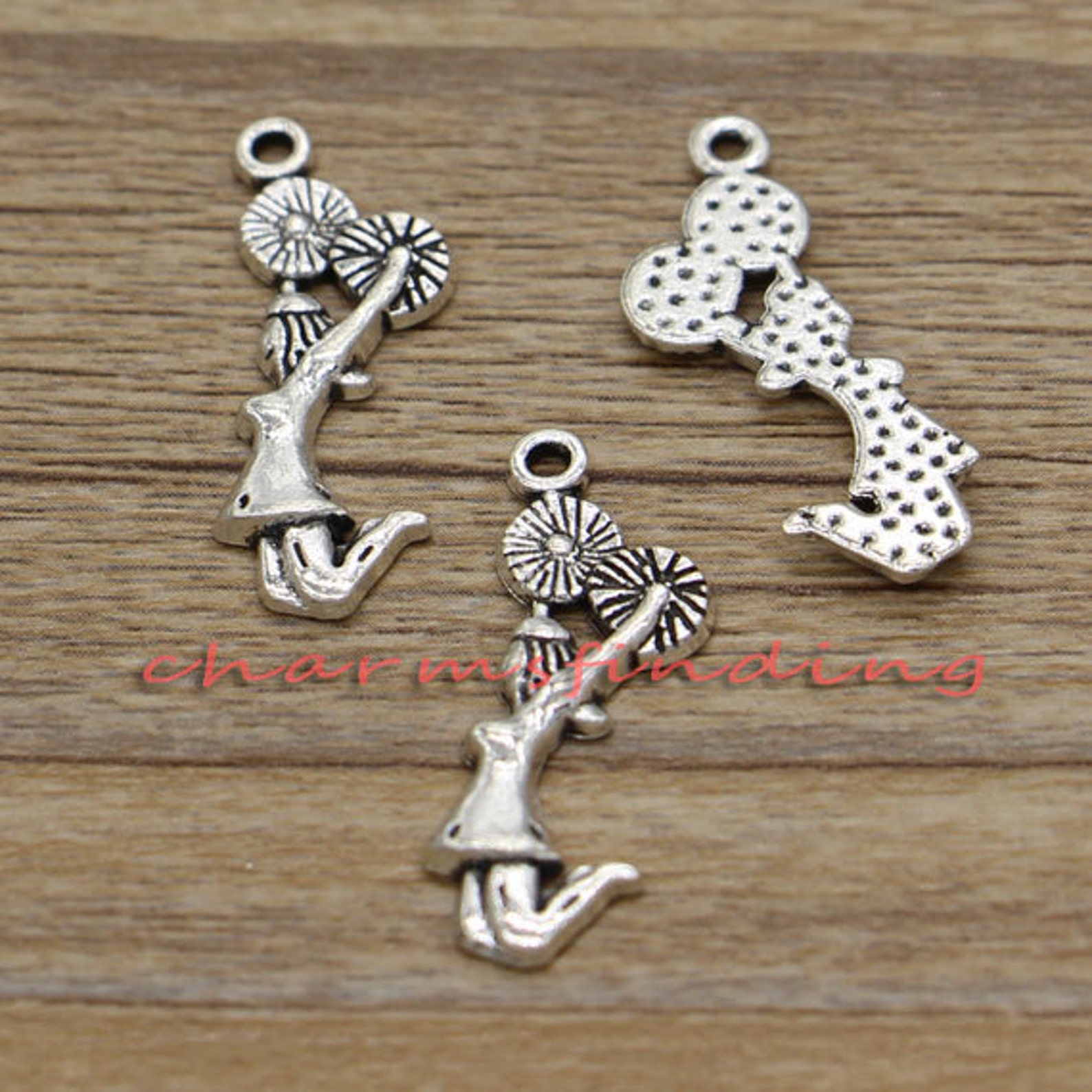 30pcs Cheerleader Charm Cheerleading Charm Cheer Charm I Love - Etsy