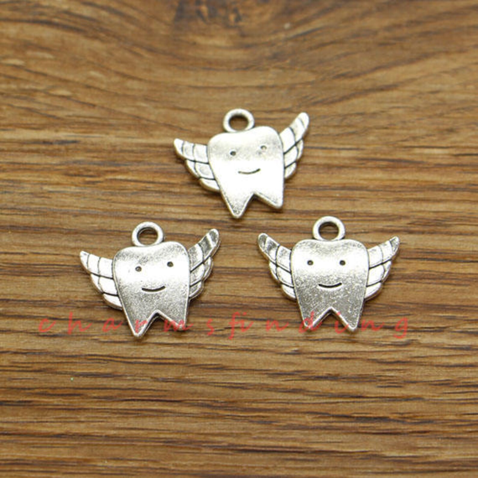 20pcs Tooth Fairy Charms Dental Hygienist Charm Antique Silver - Etsy