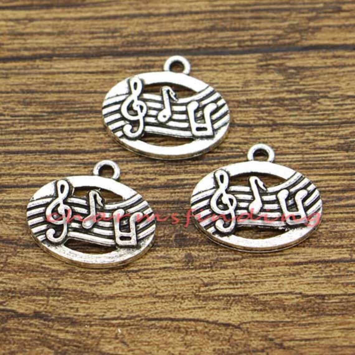 20pcs Musical Charms Music Note Charms Antique Silver Tone - Etsy