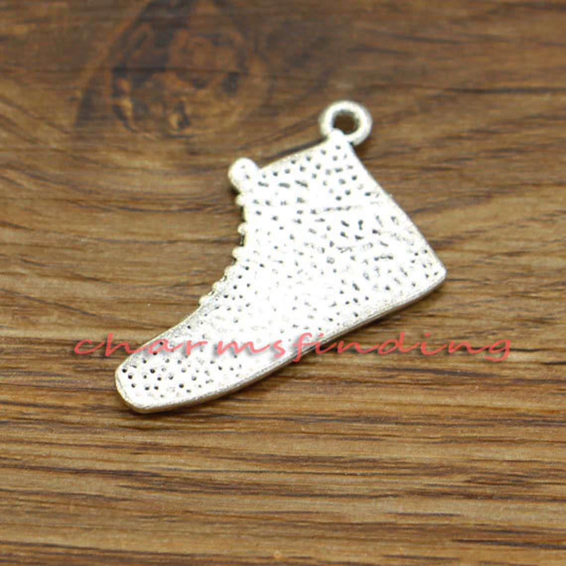 10pcs High Top SneakerCharms Running Shoe Charms Antique | Etsy