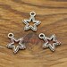 30pcs Star Charms Celestial Charms Antique Silver Tone 14x18mm - Etsy