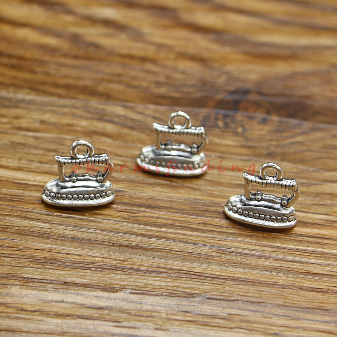 15pcs Steam Clothes Electric Dry Iron Charms Machine Charms Antique ...