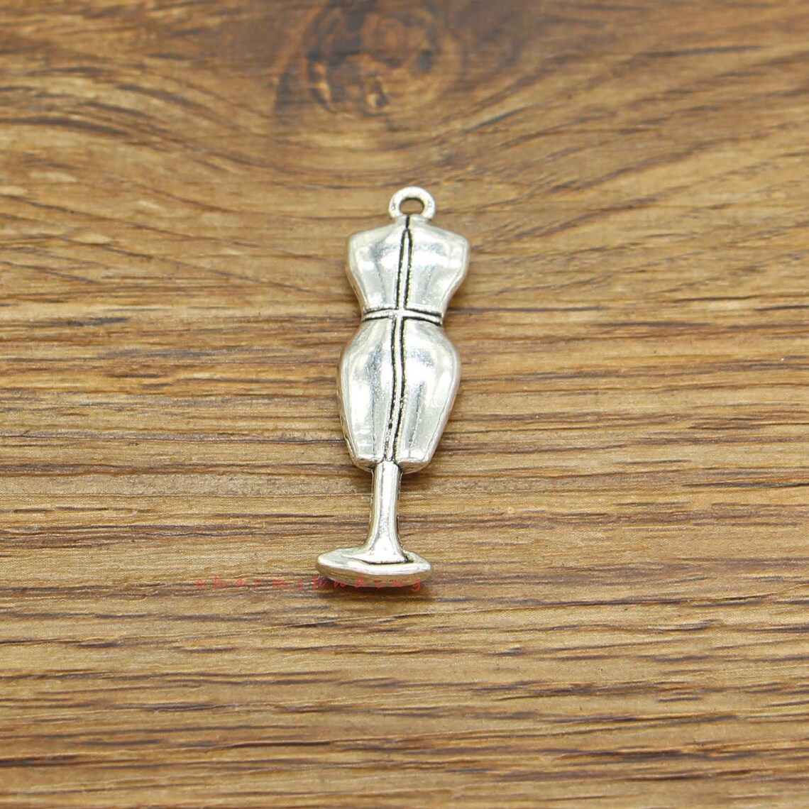 5pcs Mannequin Charms Dress Form Charm 3D Antique Silver Tone - Etsy