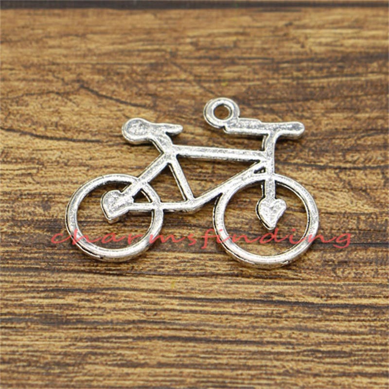 Bicycle Charm - Etsy
