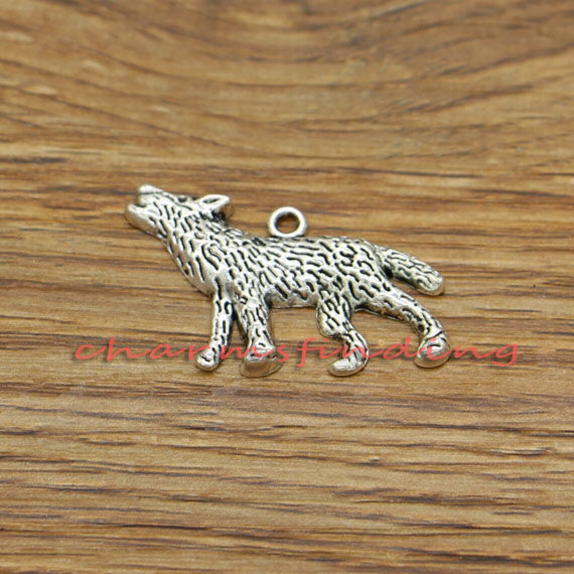15pcs Wolf Charms Animal Charm Antique Silver Tone 35x19mm - Etsy