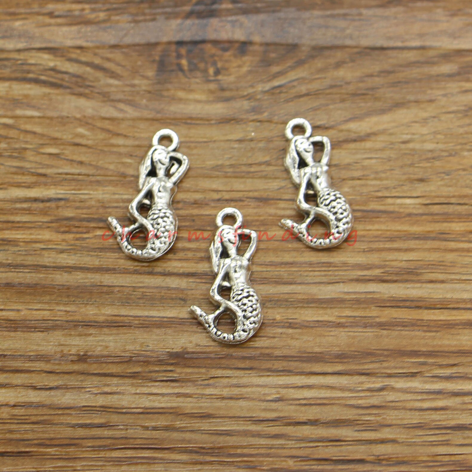 50pcs Mermaid Charms Ocean Sea Charms Bulk Charms Antique | Etsy