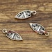 25pcs Motorboat Charms Boat Charms Antique Silver Tone 22x8mm Cf2196 - Etsy