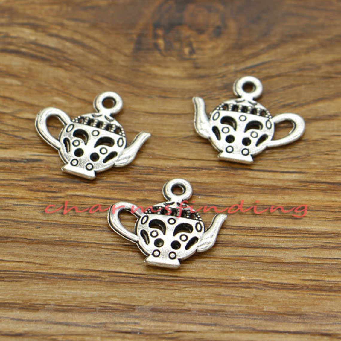 30pcsteapot Charms Pot Charms Antique Silver Tone 18x16mm - Etsy