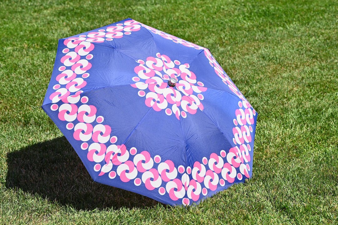 Vintage Igra Canada KOBOLD Compact Collapsible Rain Sun Umbrella ...