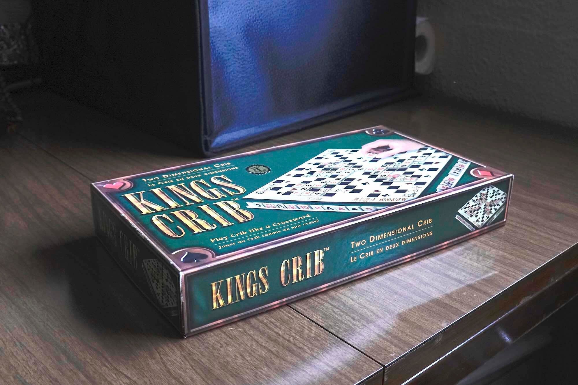 Vintage Kings Crib Board Game, Two Dimensional Crib, First Edition 1997 ...