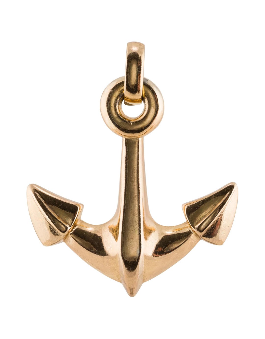 Christian Dior 1971 Nautical Anchor Vintage Gold-plated Pendant - Etsy UK