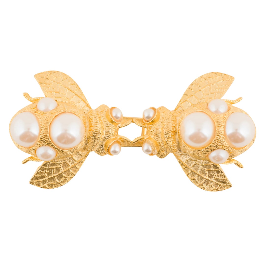 Doreen Ryan 1994 Vintage Bumble Bee Figural Gold-tone Belt Buckle - Etsy