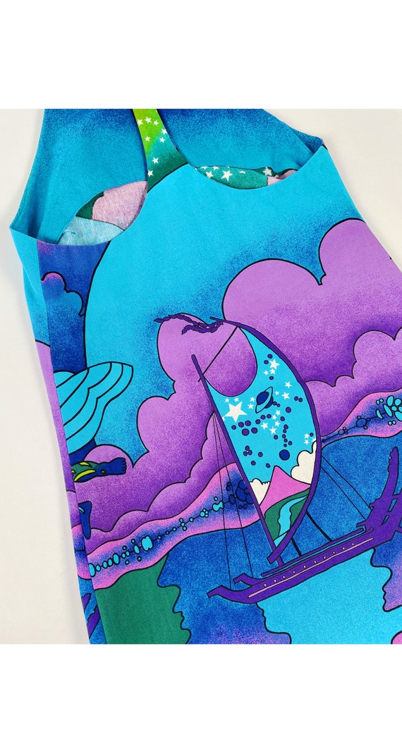 Ponape Honolulu 1970s Vintage Kids' Celestial Dreamsc… - Gem