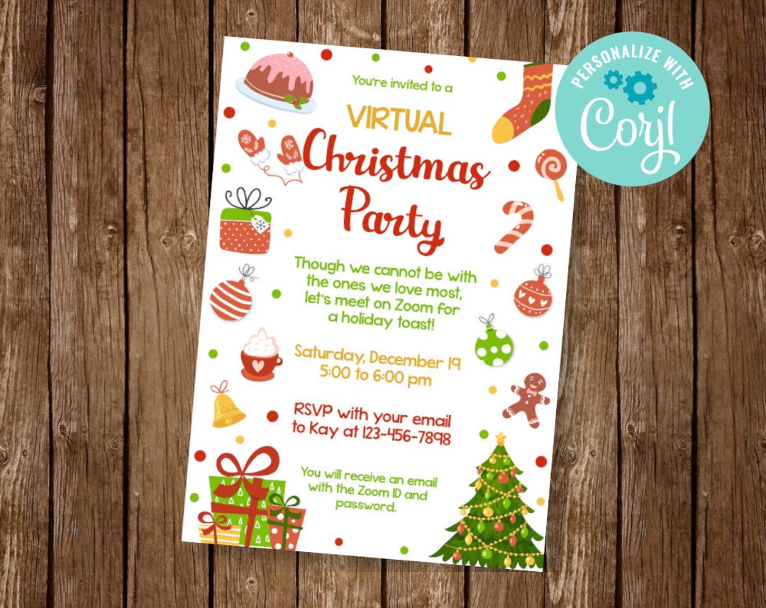 Zoom party invite store