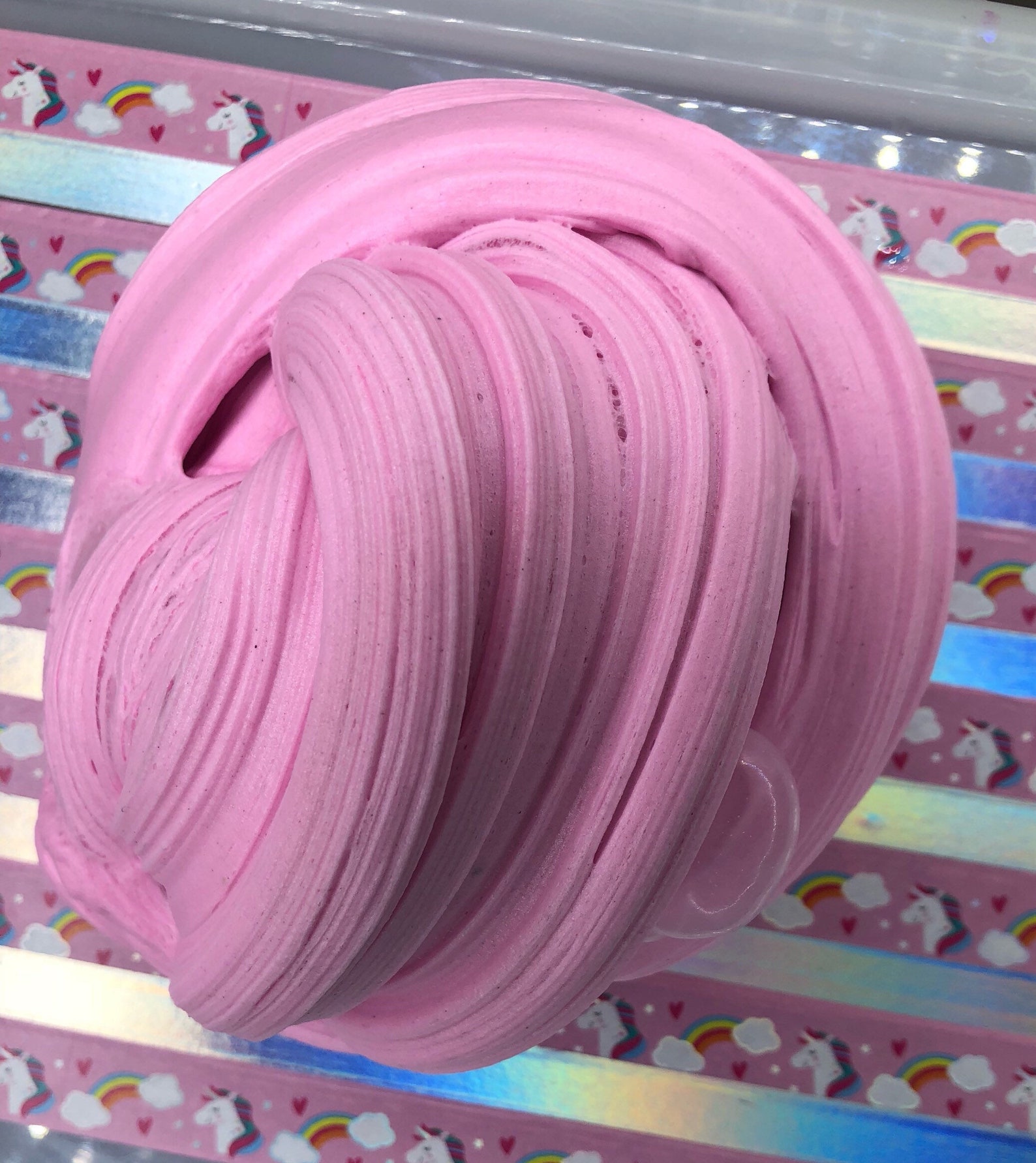 Pink Milkshake Butter Slime 8 oz | Etsy