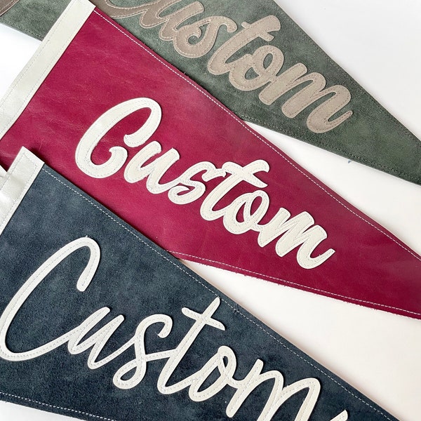 Custom Pennant - Etsy
