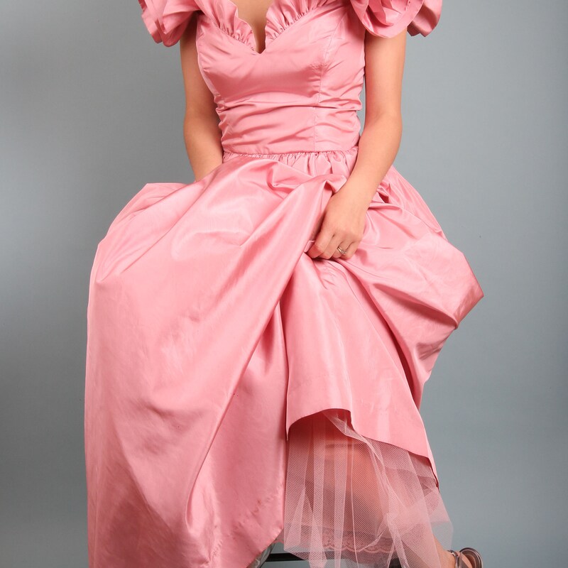 Taffeta Wedding Gown - Etsy UK