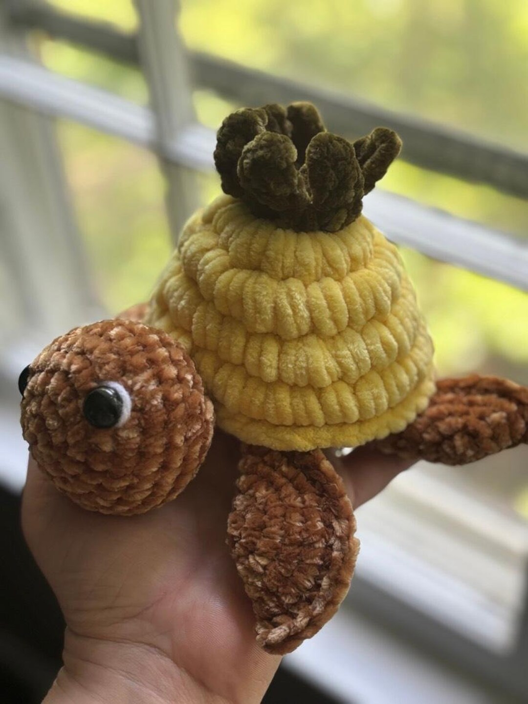 Crochet Pineapple Turtle Pattern - Etsy