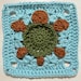 Turtle Granny Square Pattern - Etsy UK