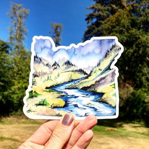 Portland Oregon Art Print Illustration Old Town Portland | Etsy