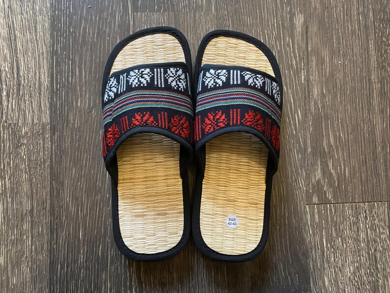 Tatami Flax Slippers – Naturally Refreshing - Etsy