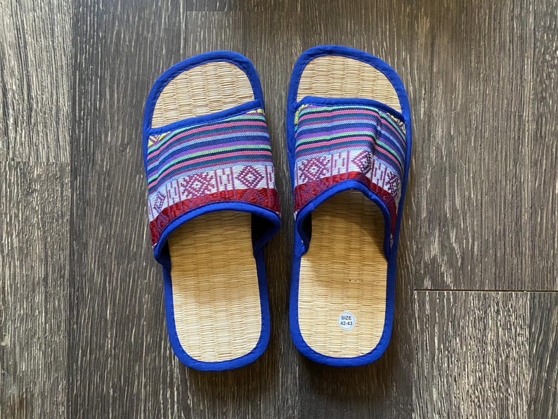 Tatami Flax Slippers – Naturally Refreshing - Etsy