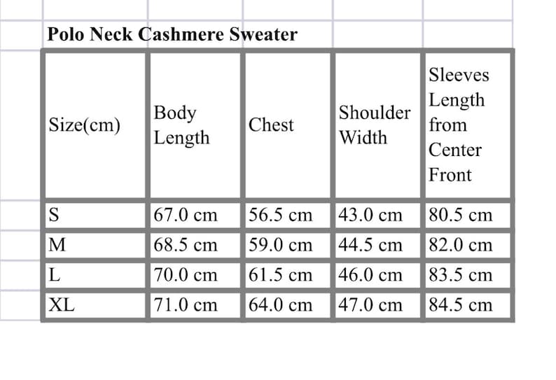 Men's Pure Cashmere Polo Sweater - Etsy