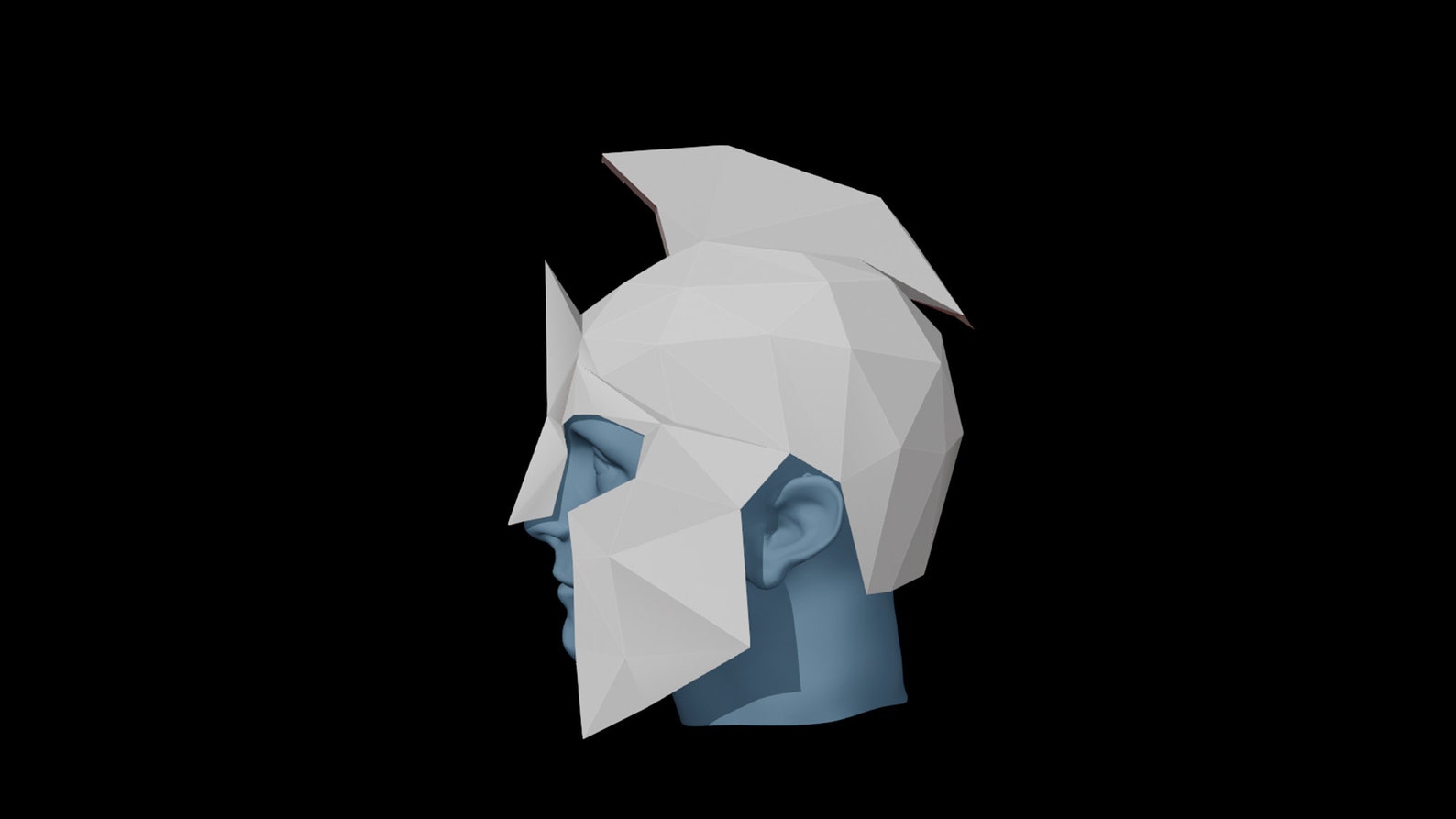 Gladiator Helmet 2 Template DIY, Papercraft, PDF, Pattern, Cosplay ...