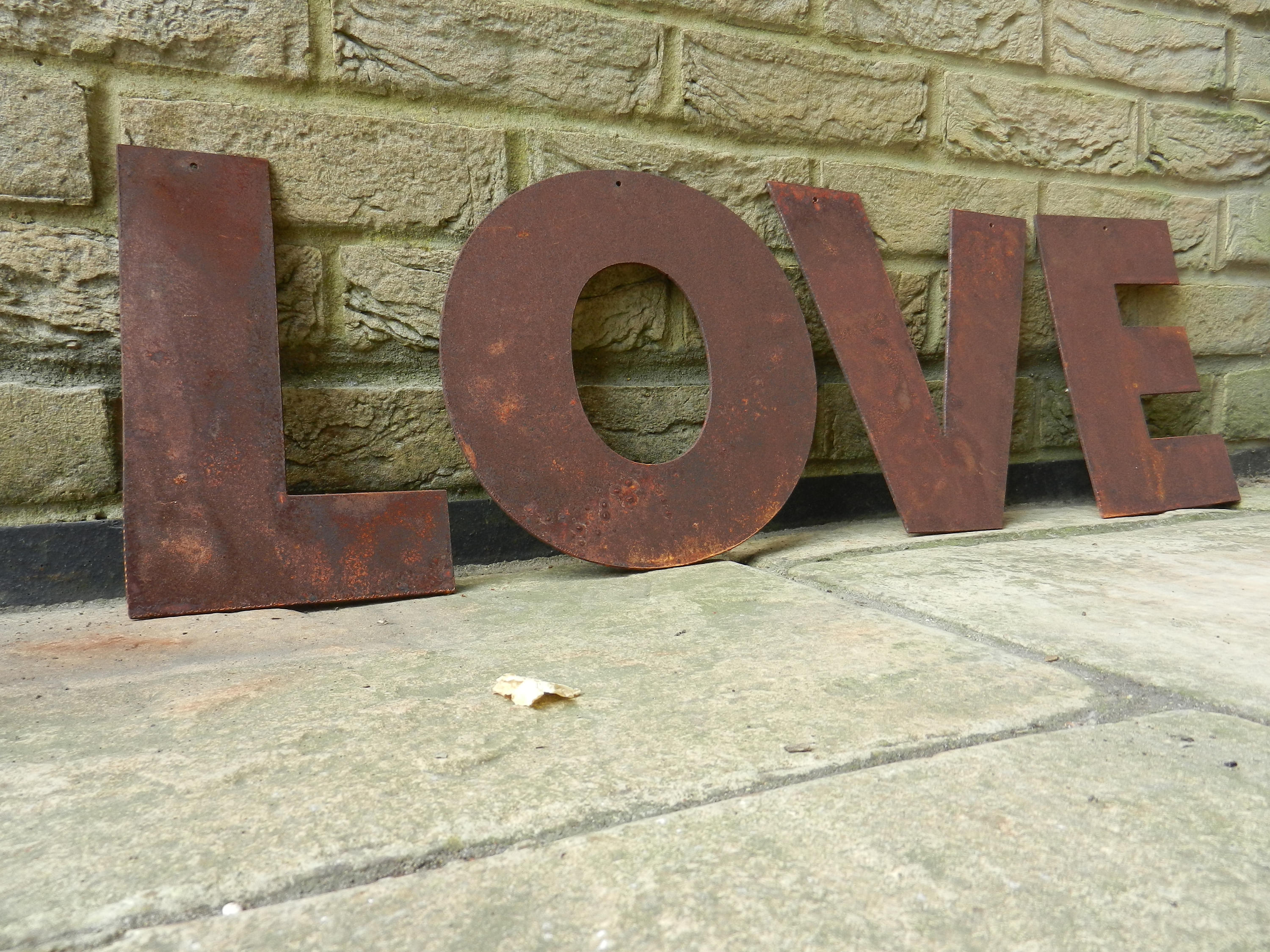 LOVE sign / Metal Letters / Love gift / Industrial chic / Love | Etsy