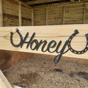 Stable Door Name Plate / Stable Name Plaque / Horse Name Sign / Pony ...