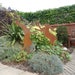 Rusty Boxing Hare Sculpture / Large Garden Sculpture / Metal Hare ...
