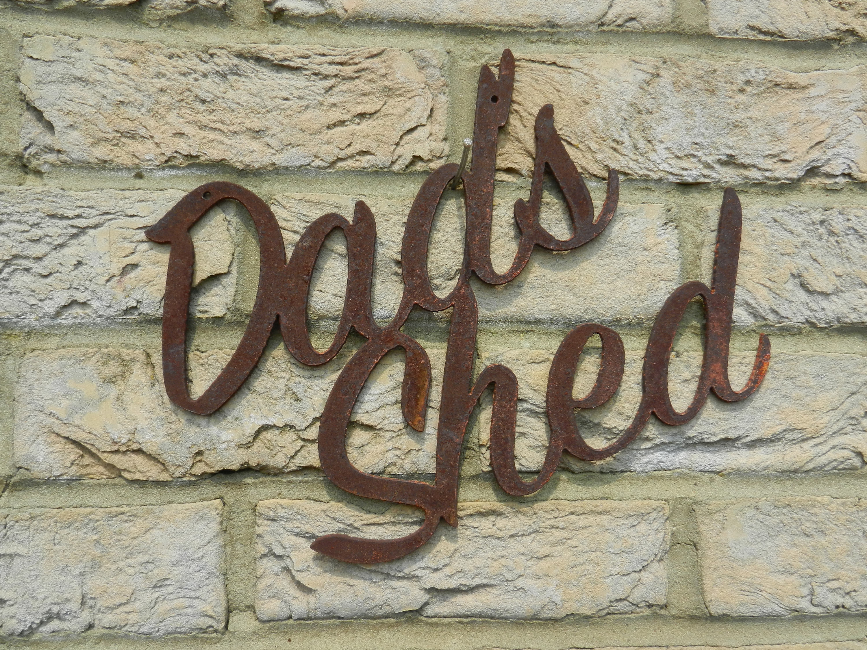 Dads Shed Rusty Metal Sign / Custom Sign / Rusty Metal Sign / - Etsy UK