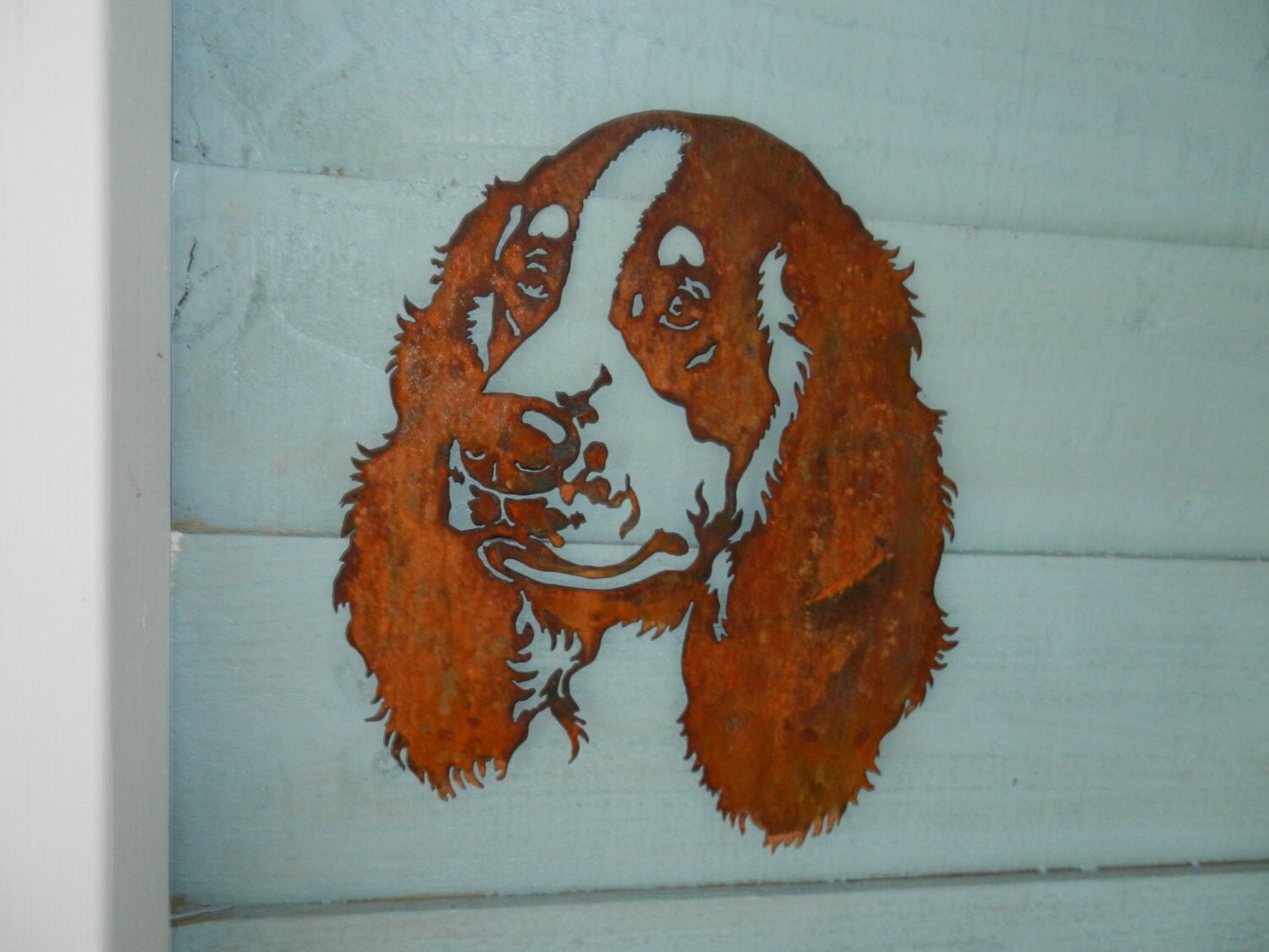 Springer Spaniel Gift / Springer Spaniel Metal Dog Decor / | Etsy