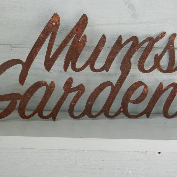 Metal Word Signs - Etsy