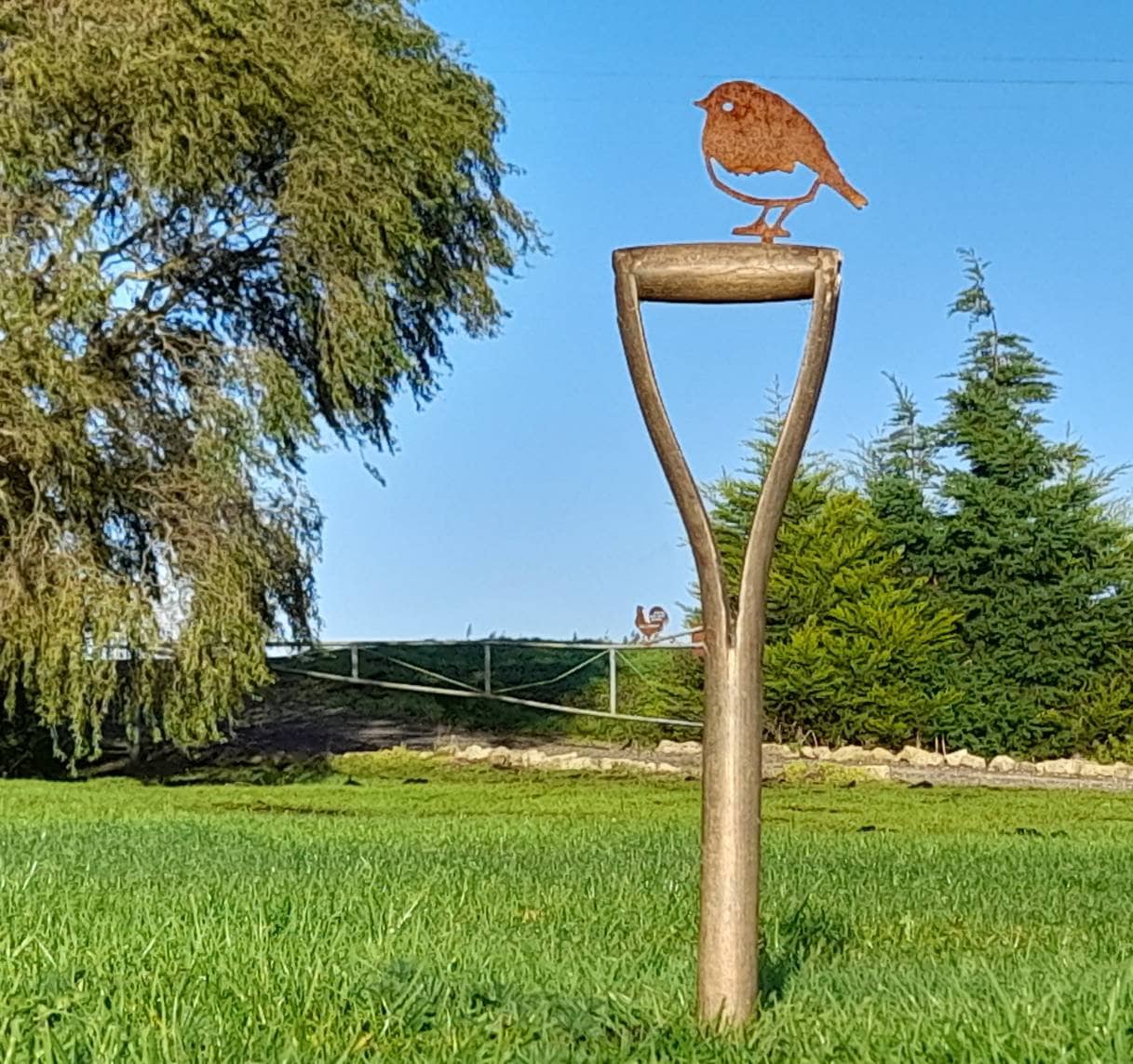 Robin Spade Garden Decoration / Make Your Own Garden Sculpture | Etsy