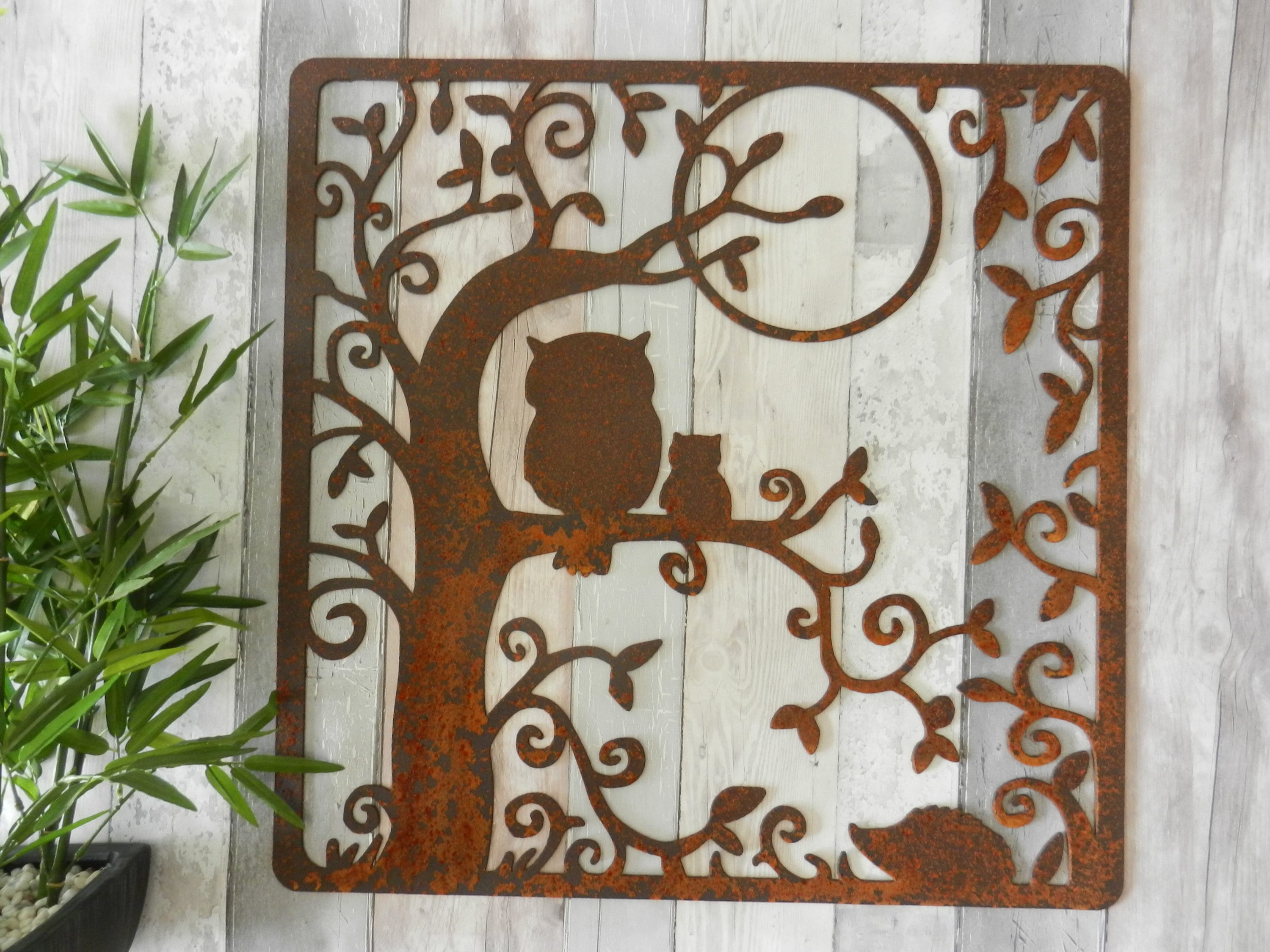 Rusted Metal Wall Art