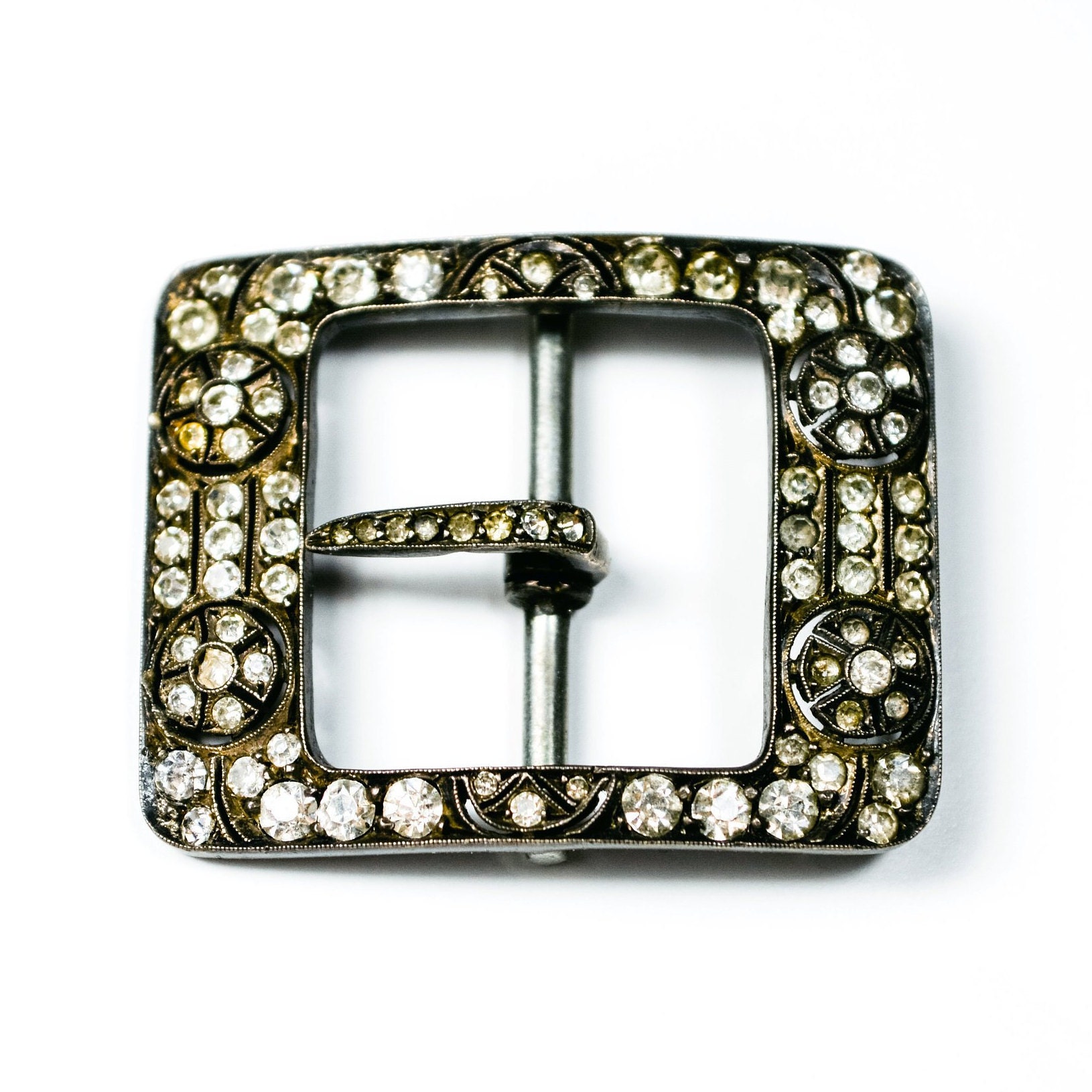 Antique Victorian Paste Buckle Circa Early 1900s - Etsy