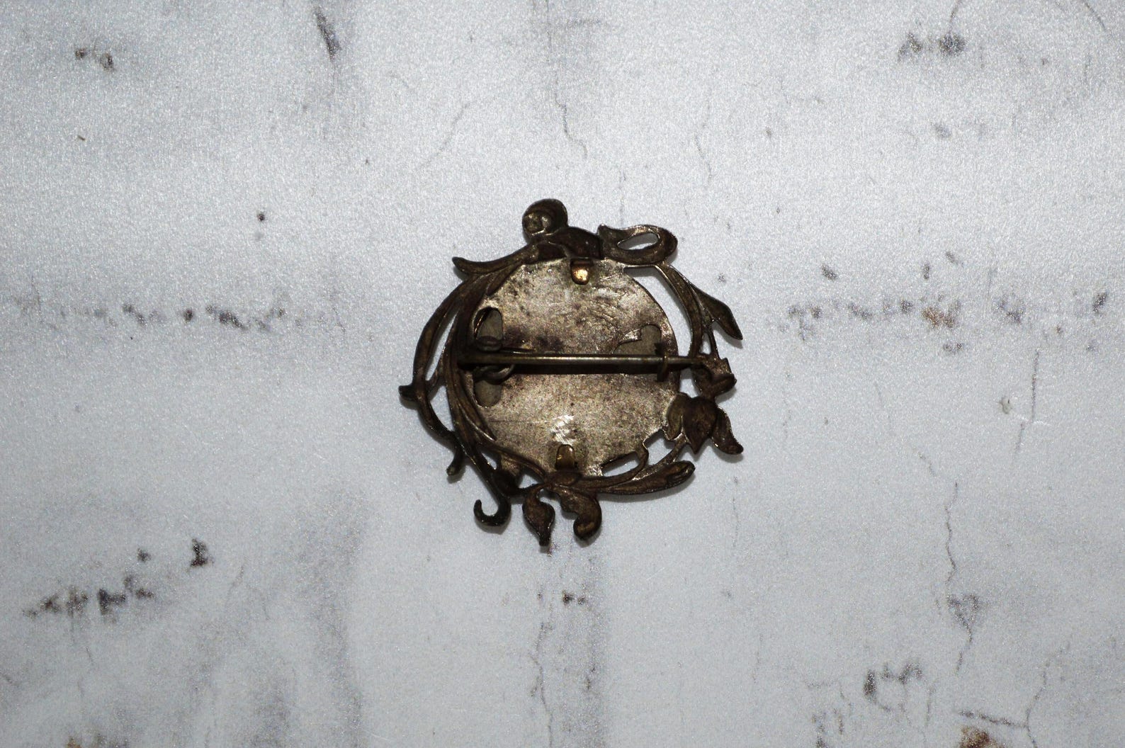 Antique Art Nouveau Photo Frame Brooch, Circa Early 1900s France ...