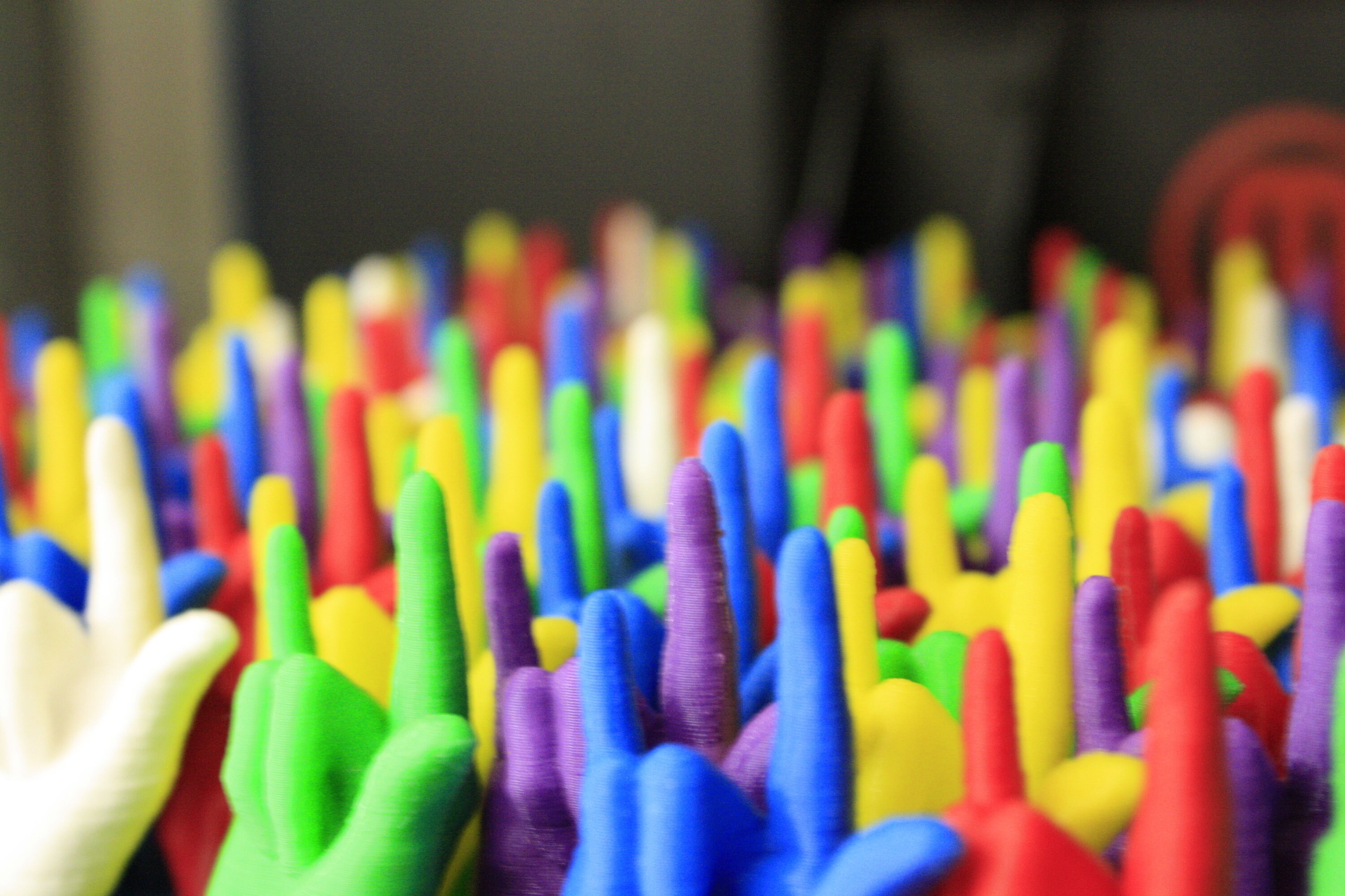 3D Printed ASL 'I Love You' Hand Sculpture: Deaf Culture Life-size ...