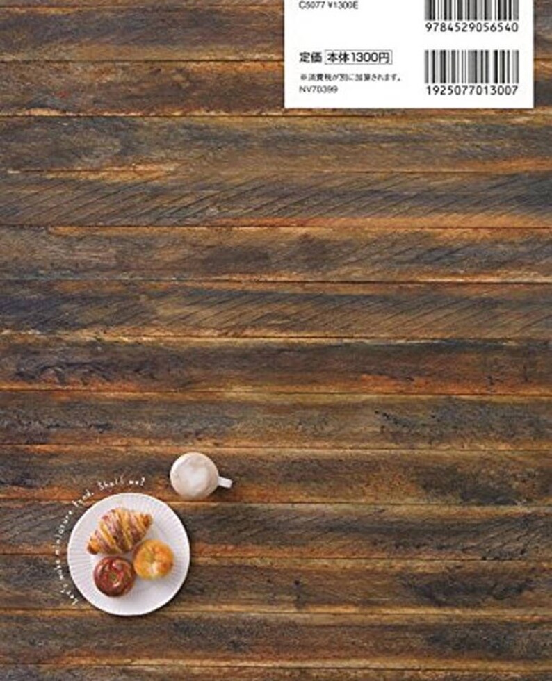 Miniature Made From Resin Clay Café Food Japanese Craft Book - Etsy