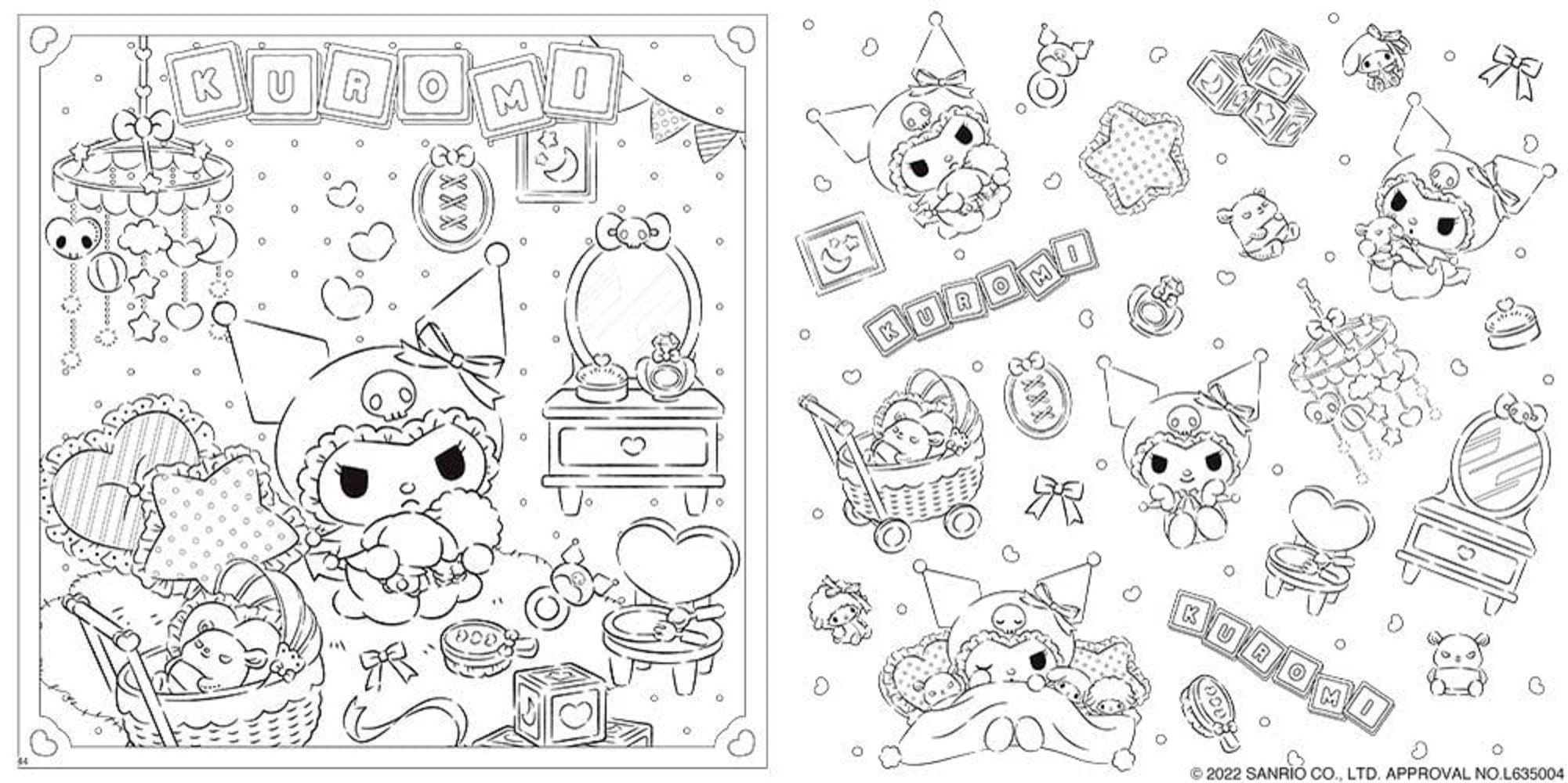 Dibujos De Kuromi Para Colorear Para Colorear Pintar