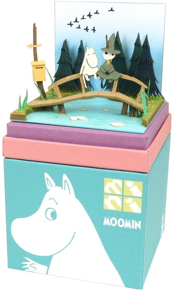 Doll & Model Making gift miniture Sankei Moomin Series 1150 Moomin ...