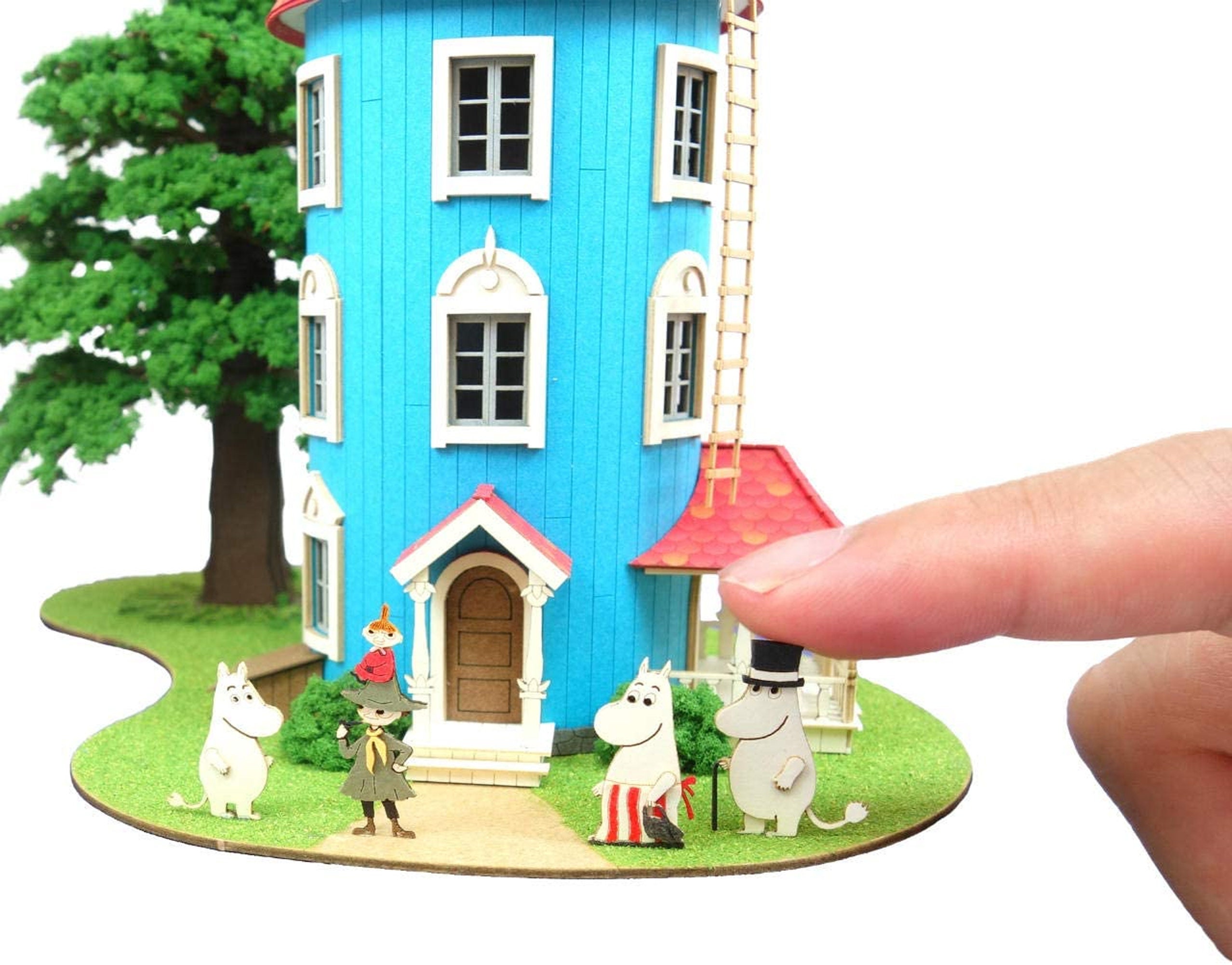 Doll & Model Making gift miniture Sankei Moomin Series 1150 Moomin ...