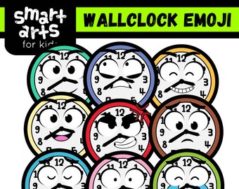 Emoji clock | Etsy