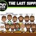 The Last Supper Clip Art - Bible Based - Bible Character - SVG Cricut ...