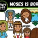 Moses is Born Clip Art - Bible Based - Bible Character - Baby Moses ...