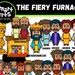The Fiery Furnace Clip Art bible based bible characters | Etsy