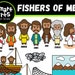Fishers of Men Clipart - Bible Based - Bible Characters - SVG Cricut ...