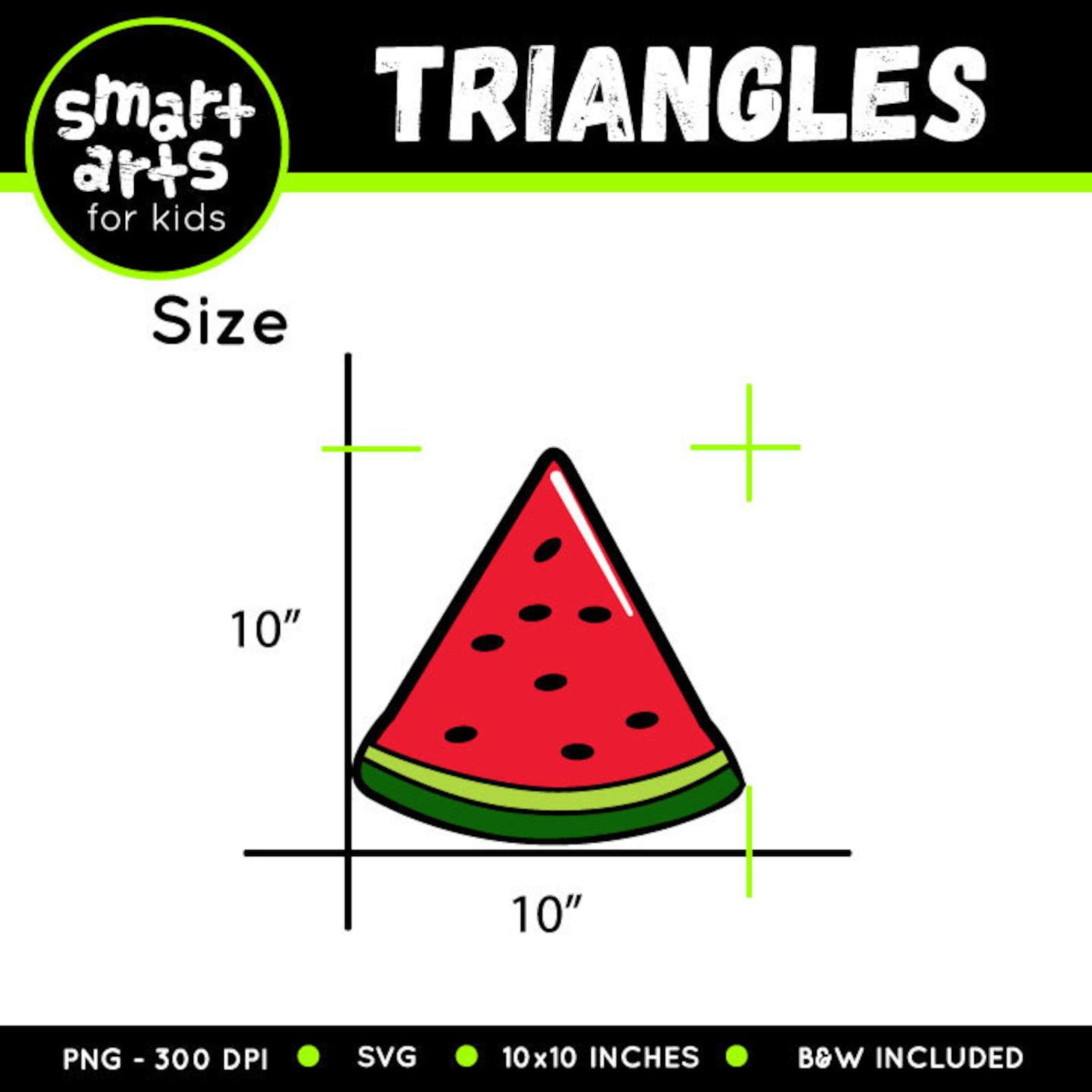Triangle Shapes Clip Art Cartoon Digital Graphics - Etsy